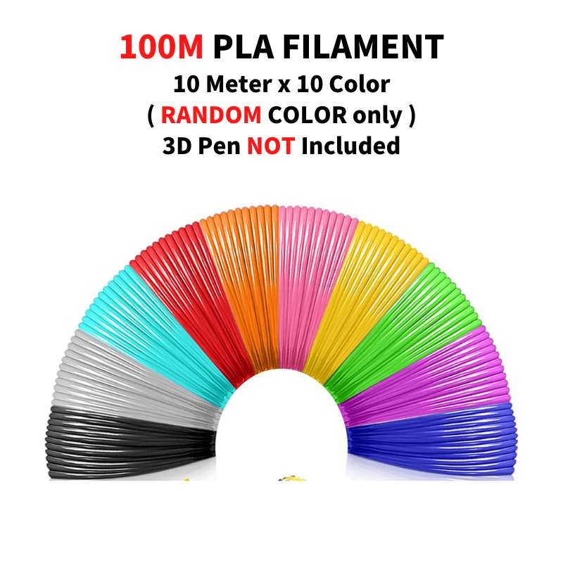 3D PLA Printing Doodle Arts Craft Drawing USB Pen Set FREE 10M Filament ...