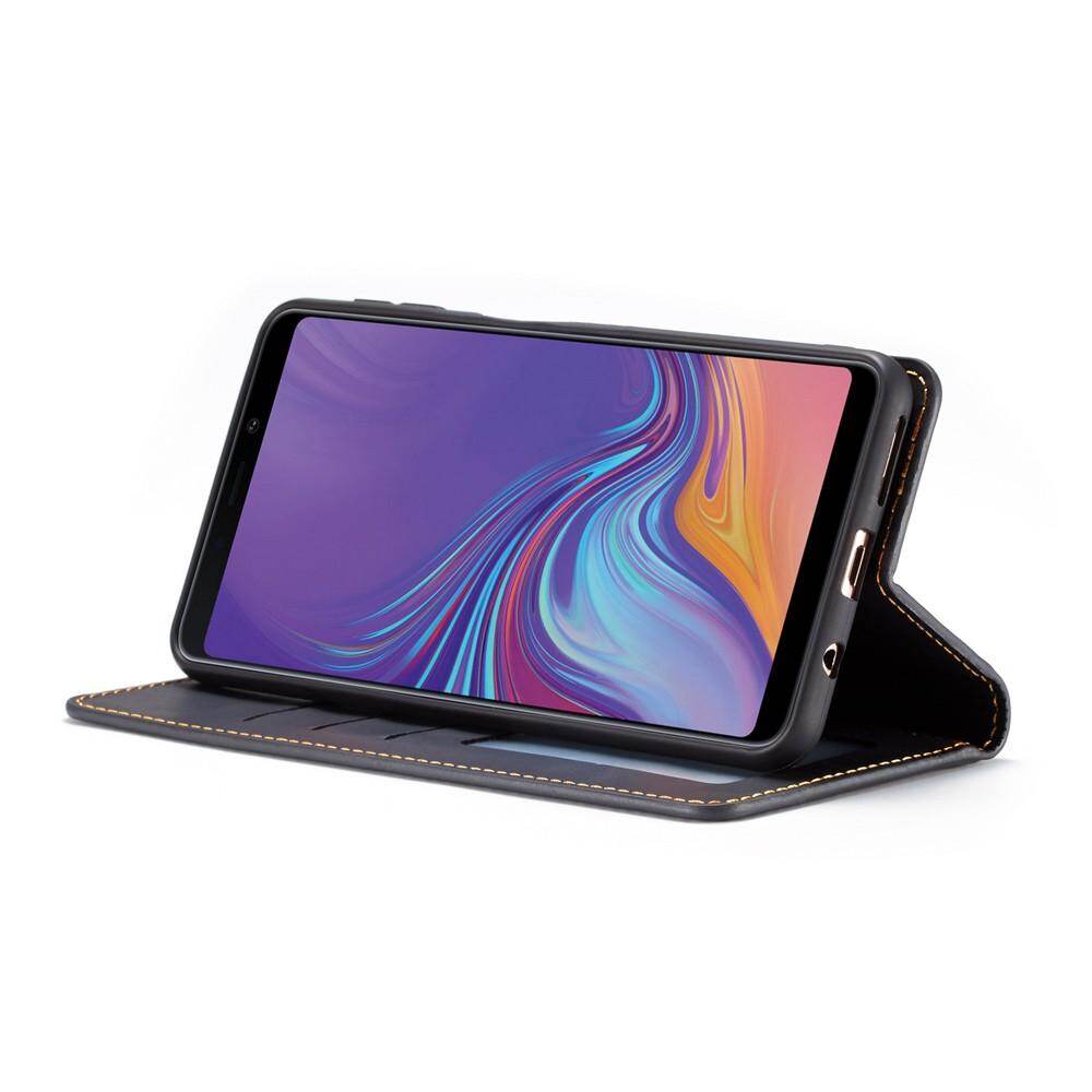 สำหรับ Samsung Galaxy A7 2018 A750 พลิกกระเป๋าสตางค์ Case R etro ปกหนัง ...