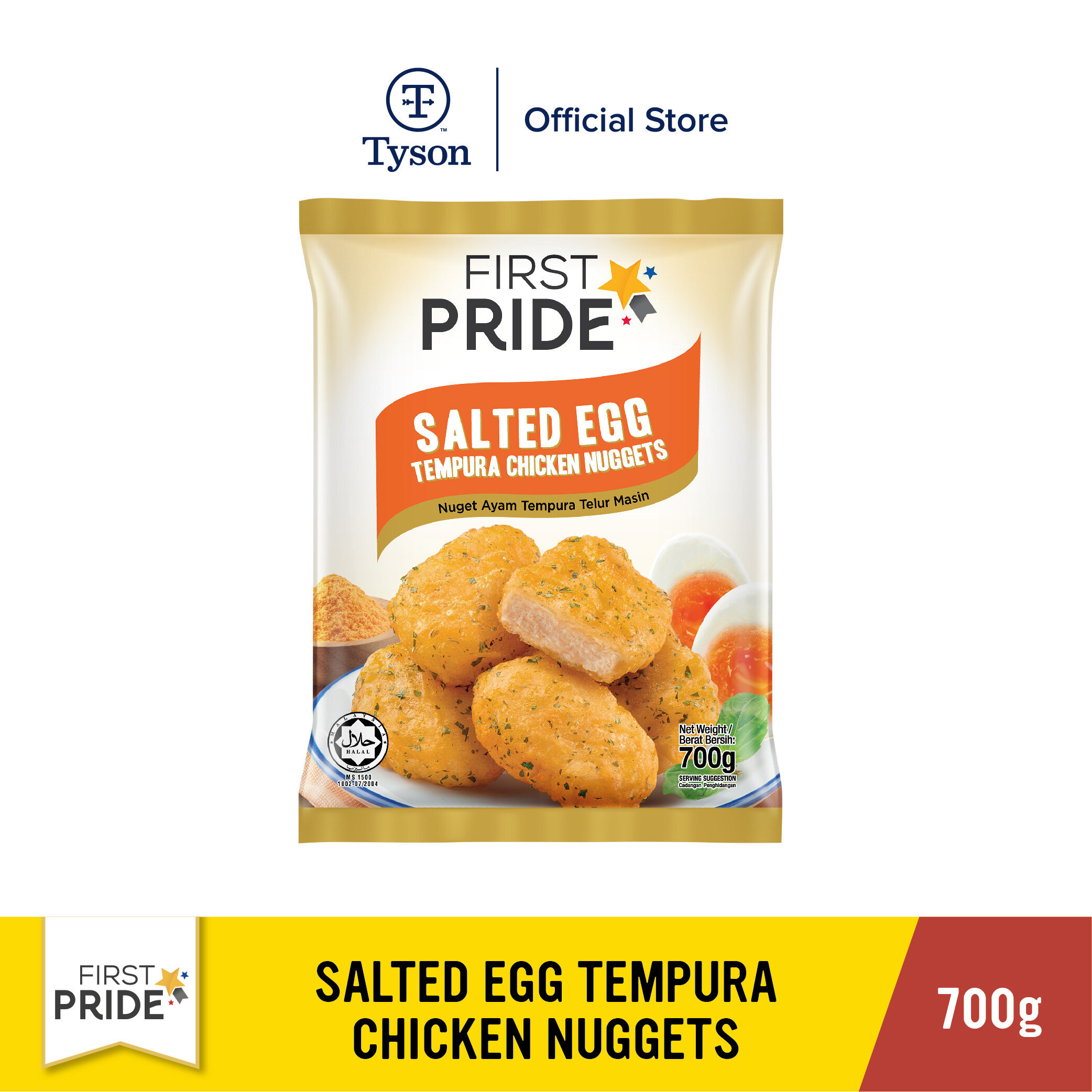 [NEW] First Pride Salted Egg Chicken Nuggets 700g | Lazada