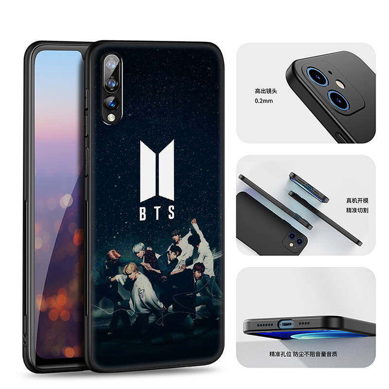 เคสโทรศัพท์ซิลิโคน GTC10 Bangtan Boys BTS,เคส TPU ป้องกันเลนส์กล้อง ...