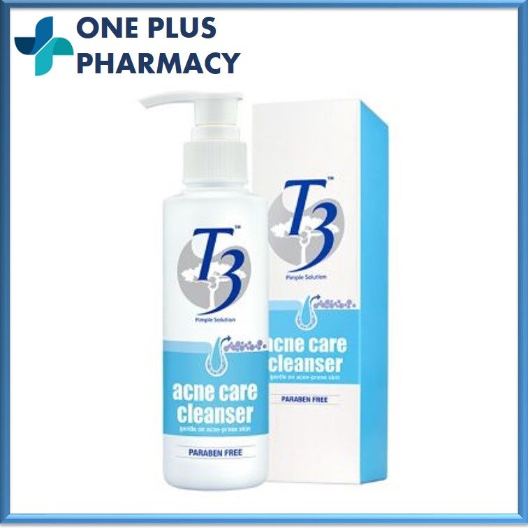 T3 Pimple Solution Acne Care Cleanser 150ml [EXP 07/2025] | Lazada