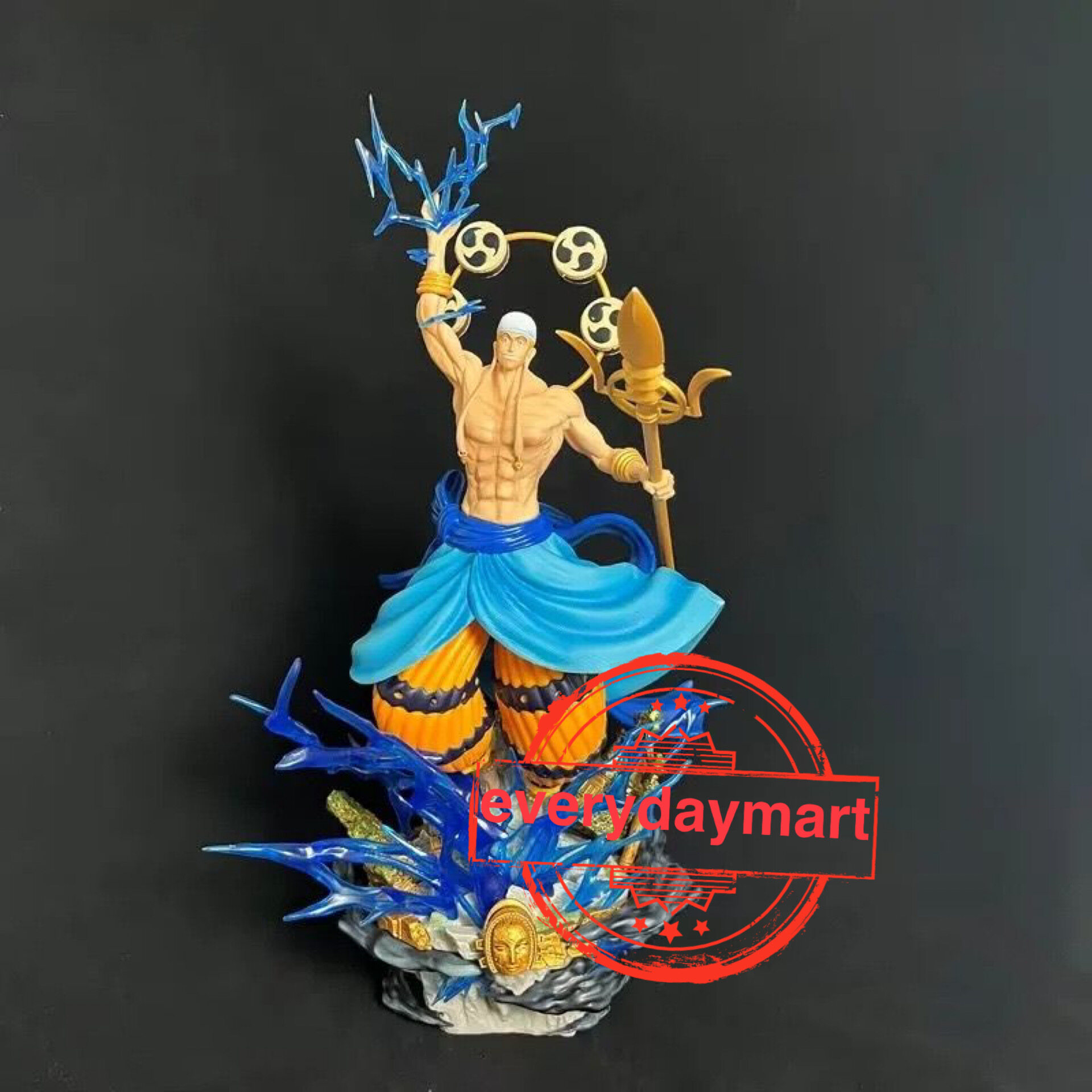 ONE PIECE🔥ENEL GOD OF SKYPIEA 45cm🔥ACTION FIGURE TOYS STATUES💥 ...