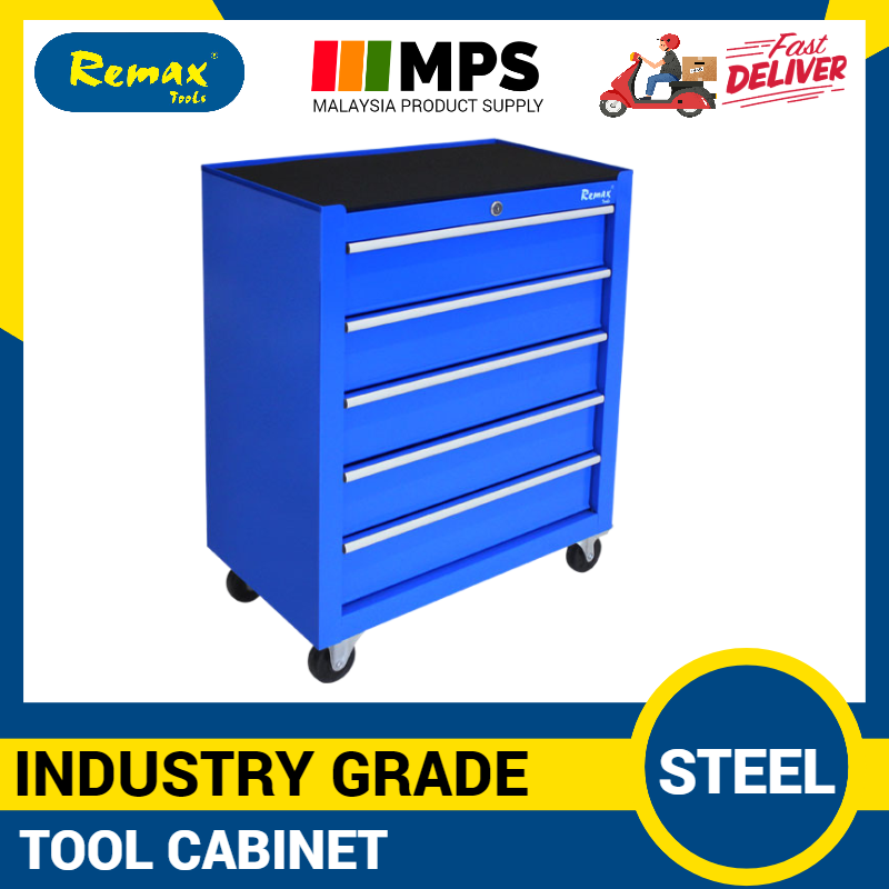 5 Drawer Tool Trolley Auto Car Repair Tool Cabinet Tool Box Service ...