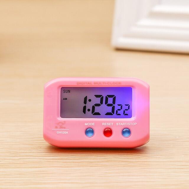 New Hot 】 ManYue Fashion Portable Pocket Digital Alarm Clock Mini Led ...