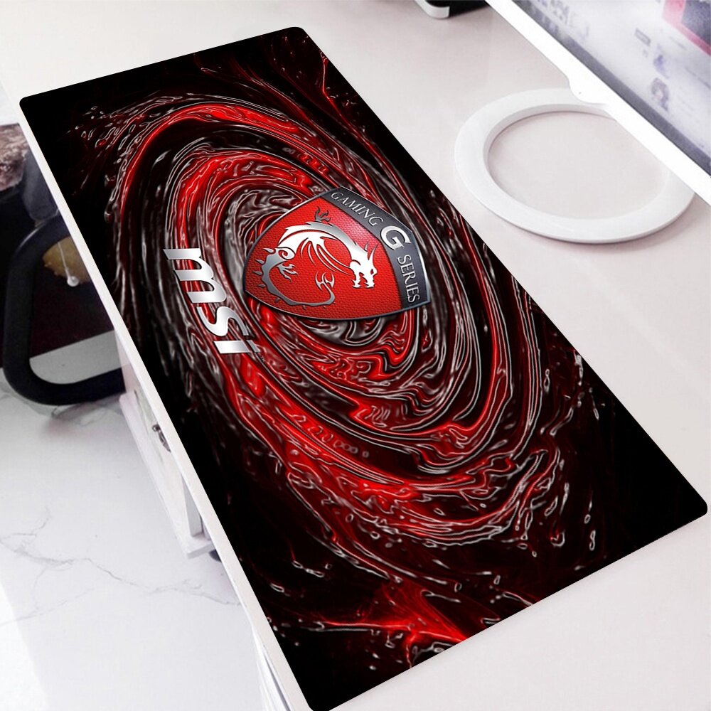 MSI Mouse Pad Large XXL Gamer Anti-slip Rubber Pad Gaming Mousepad to ...