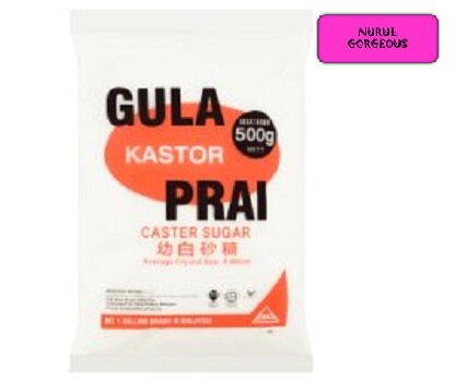 Gula Prai Caster Sugar 500g | Lazada