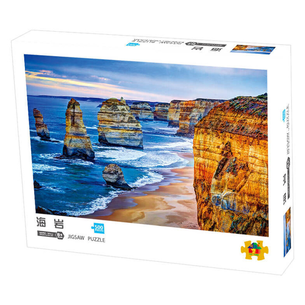 [Ready Stock] 500Pieces Cartoon Scenery Puzzles for Adult Educational ...