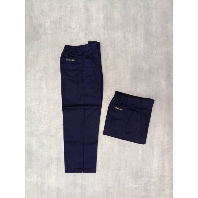 [School Uniform] Seluar Biru Sekolah Rendah / Blue Long Pants for ...