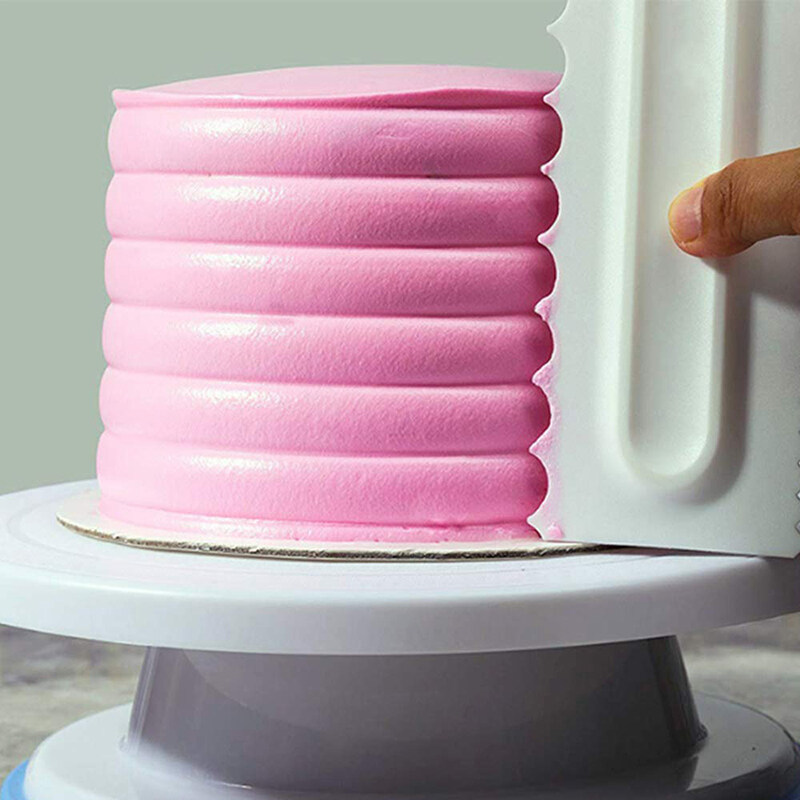 Cake Decorating Comb Cake Scraper Pastry Design Textures Baking Tools ...