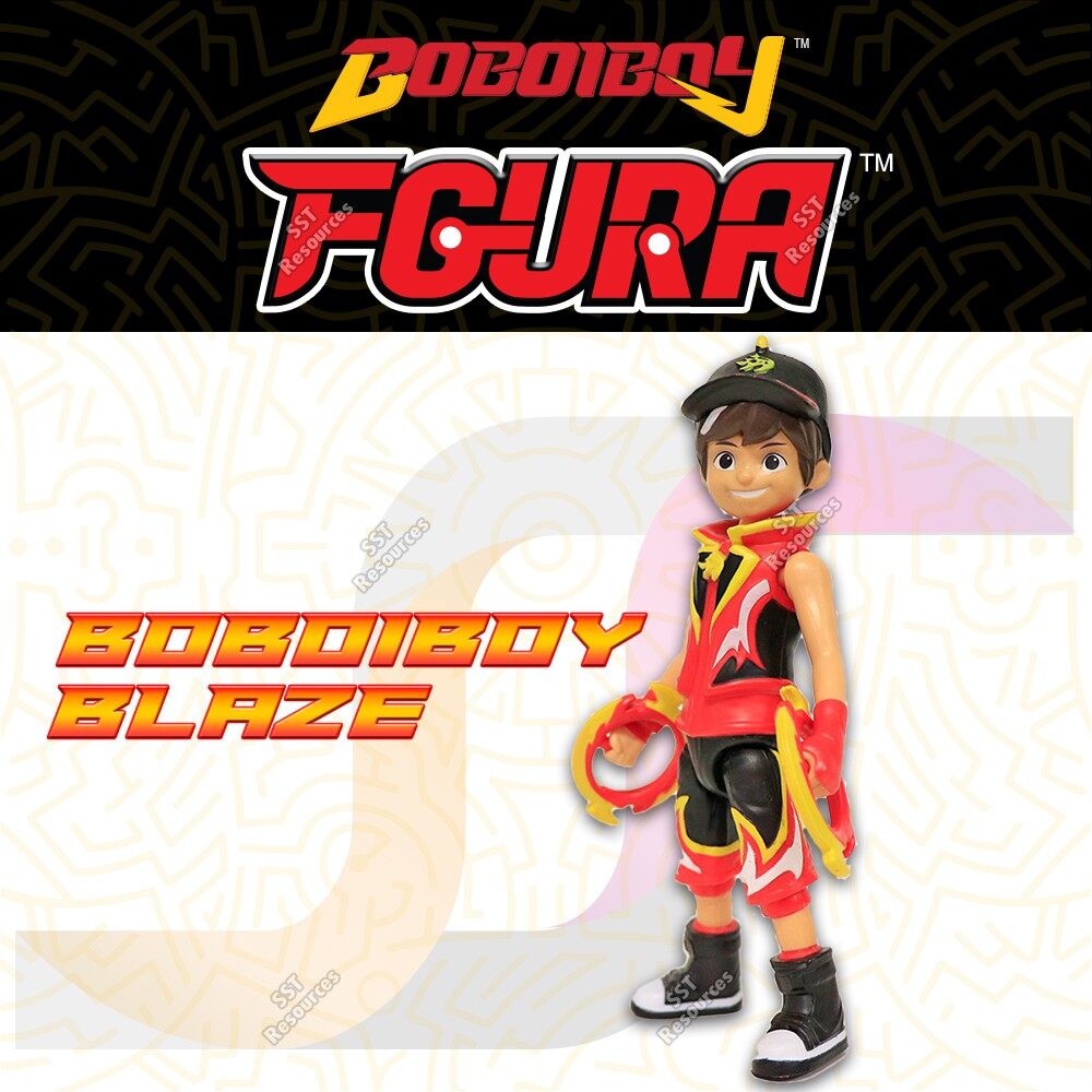 🆕 BoBoiBoy FGURA Original BoBoiBoy Blaze Ice Frostfire Figurine Figura ...