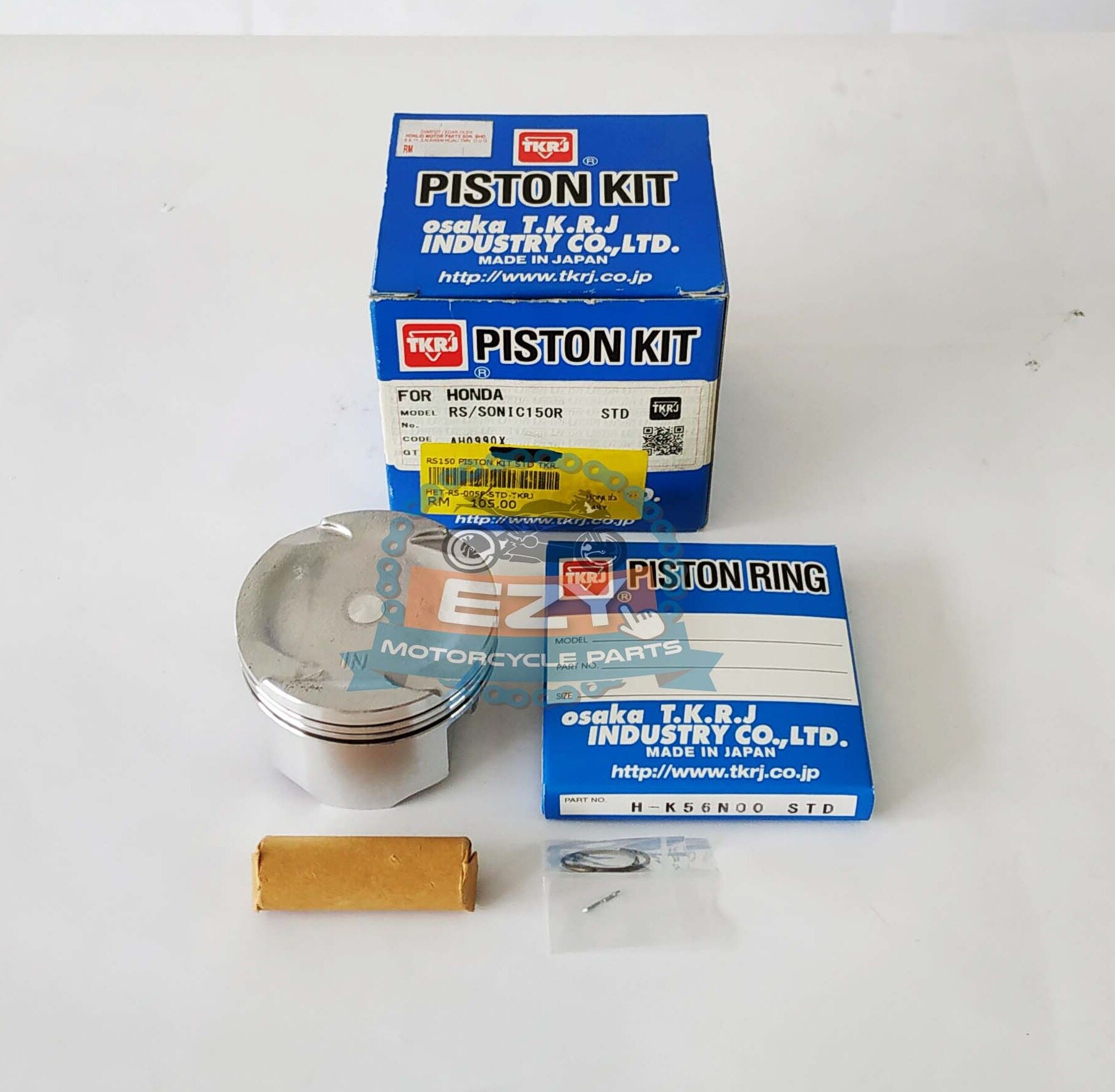 Honda RS150 Piston Kit Std Tkrj | Lazada