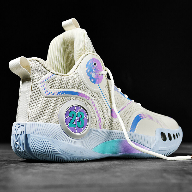 HELONG High Quality Basketball Shoes Men Sneakers Light Anti-skid Shock ...