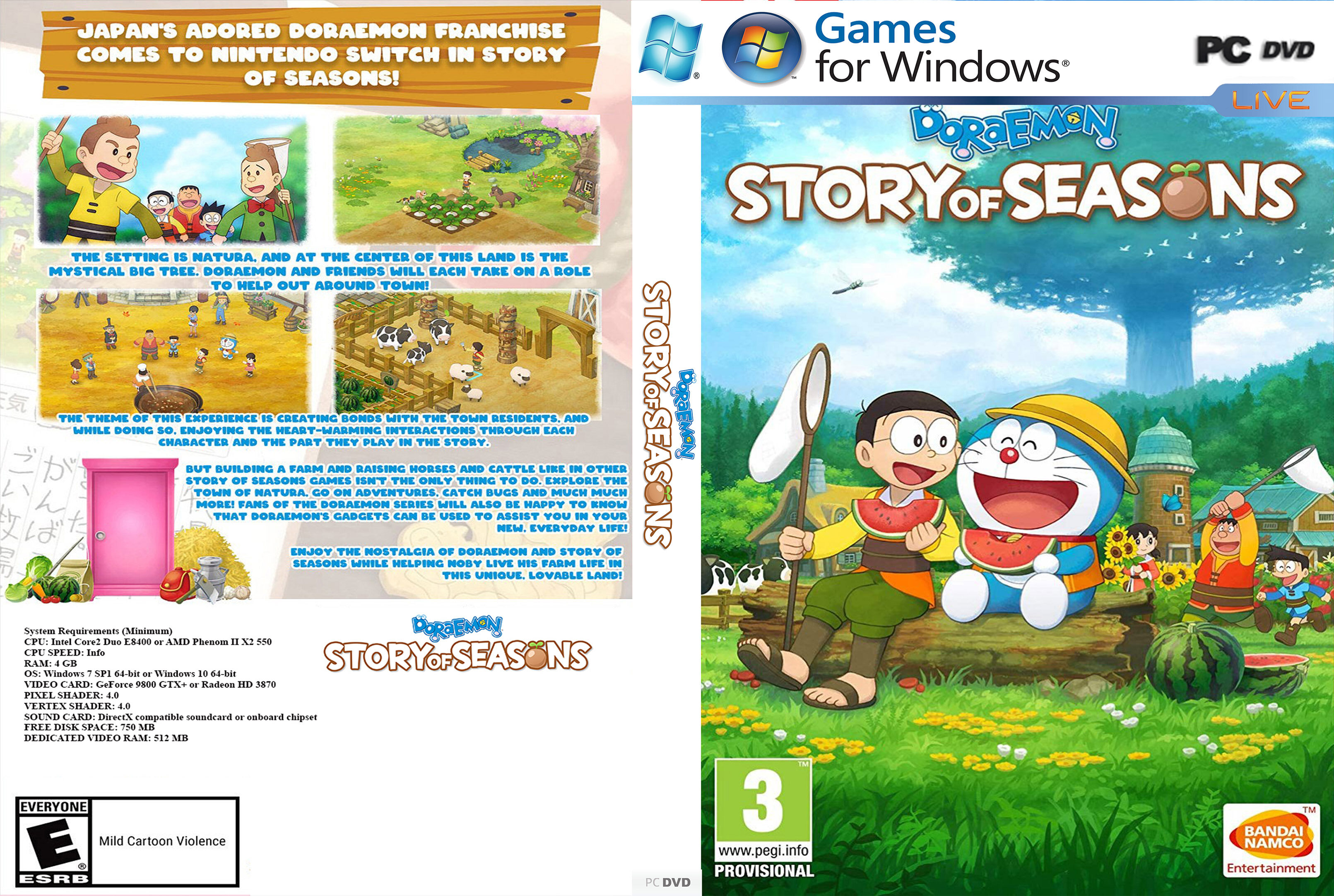 DORAEMON STORY OF SEASONS PC GAME [Offline INSTALLATION] | Lazada