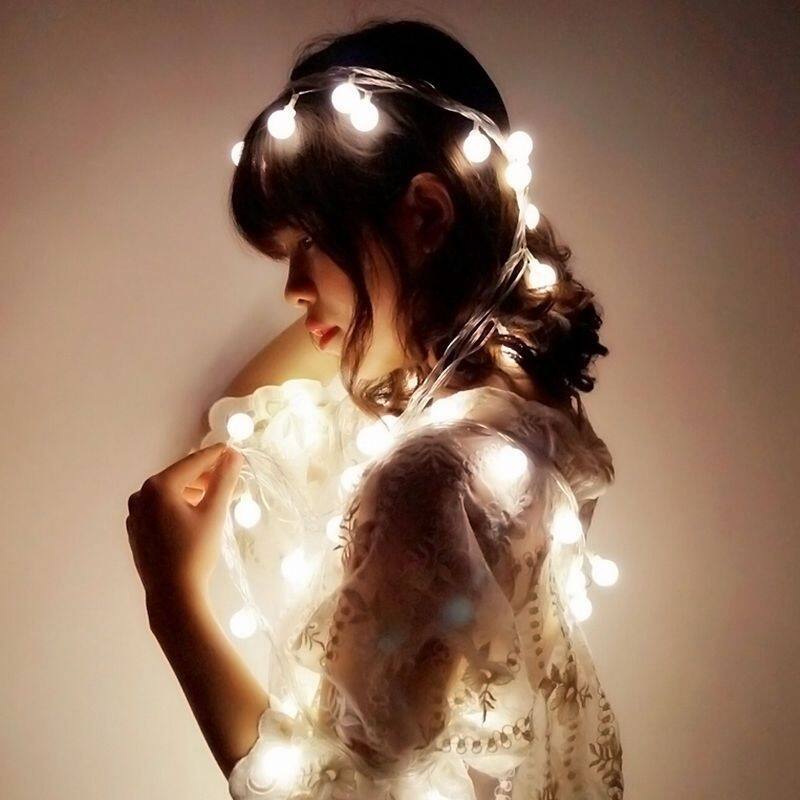 DC5V USB Power Led String Lights 10M 60leds 8Modes Ball string light ...