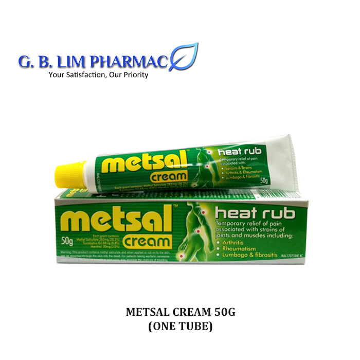 METSAL CREAM 50G HEAT RUB (EXP: 31-MAR-2026) | Lazada