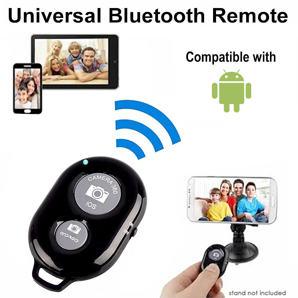 Elecity Bluetooth Remote Control Camera Shutter Wireless Selfie Button ...