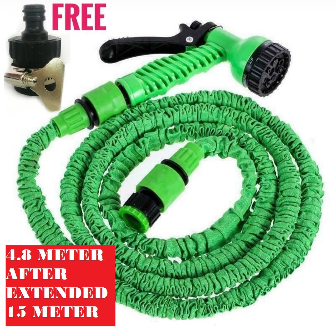 High Pressure Water Hose Pipe Spray Gun Gardening Water Pipe Connector ...