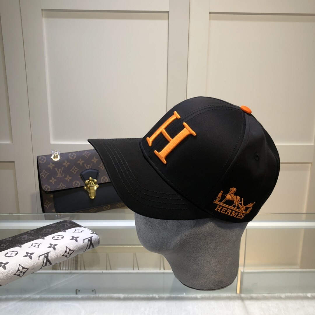 Hermes2021 Latest Men Hats Embroidered Letter Cap Baseball Cap Men ...