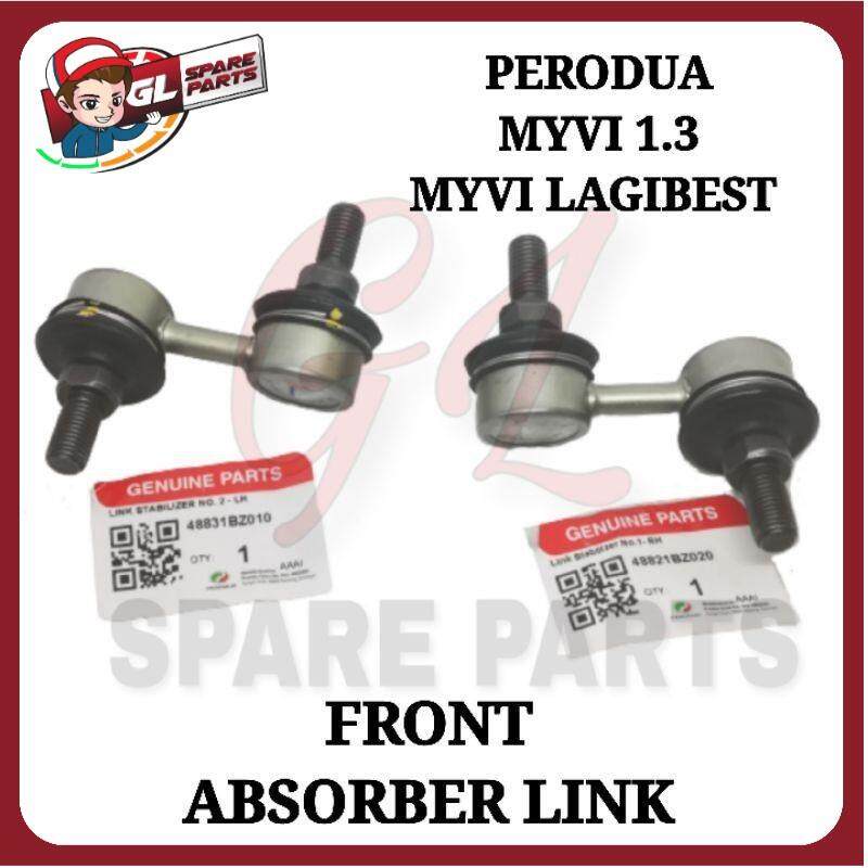 (100% ORIGINAL) FRONT STABILIZER LINK & ABSORBER LINK PERODUA MYVI 1.3 ...