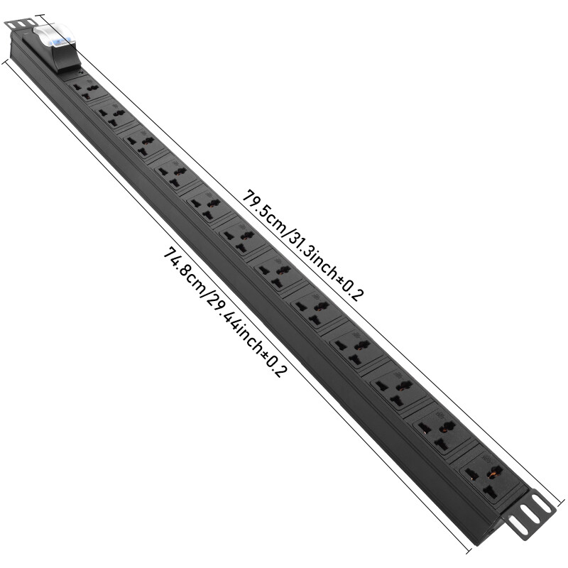 Without Wire PDU Power Distribution Unit 2-24 AC Universal Socket 16A ...