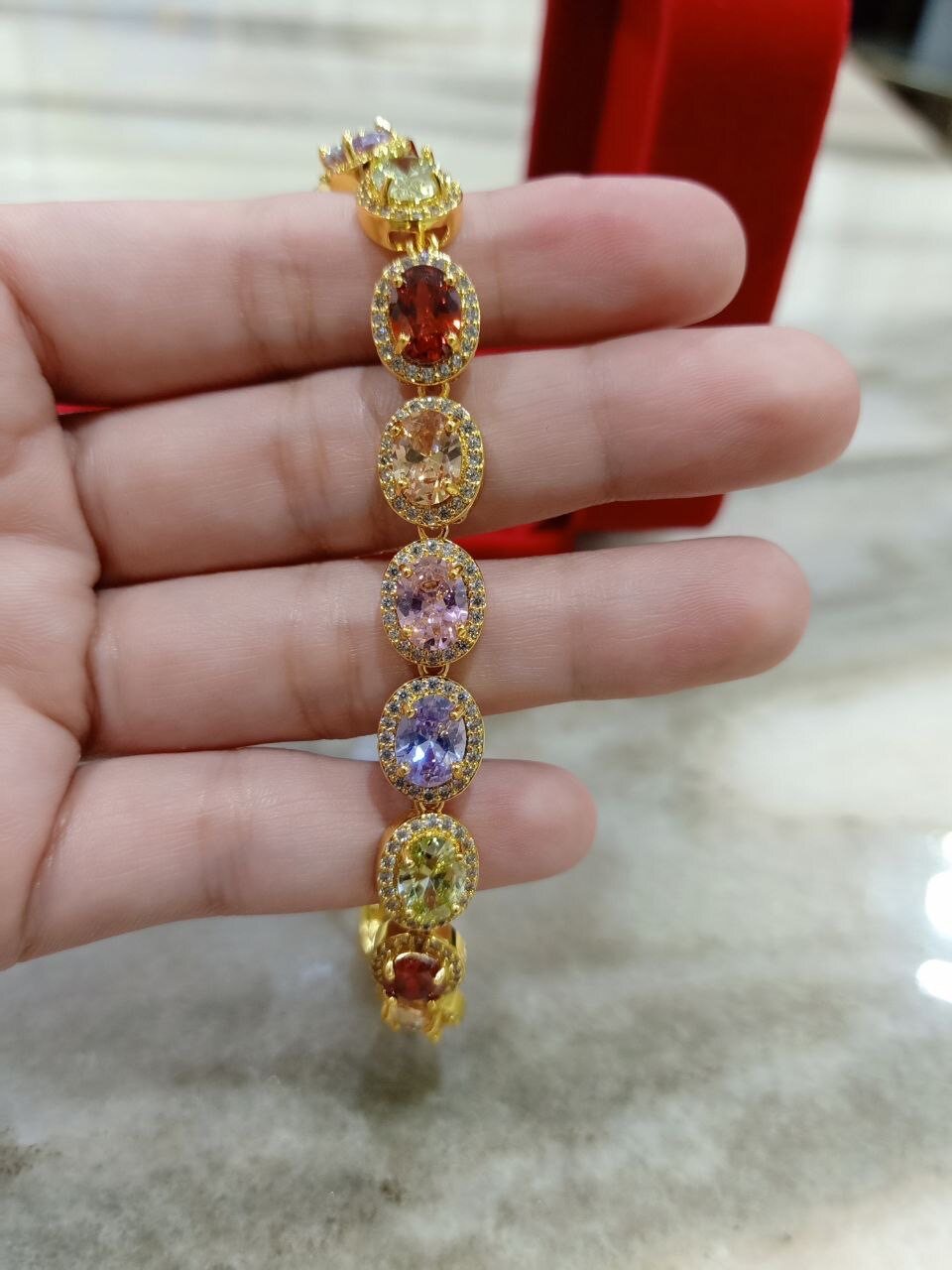 RT BATU WARNA WARNI EMAS SUASA 375 / 18K | Lazada