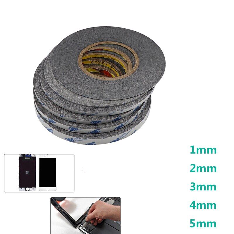 50 Meters/Roll Waterproof Acrylic Acid 3M Black Double Sided Adhesive ...