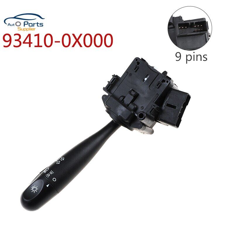 ใหม่93410-0X000สวิตช์สัญญาณไฟเลี้ยวสำหรับไฟหน้าสำหรับ Hyundai I10 93410 ...