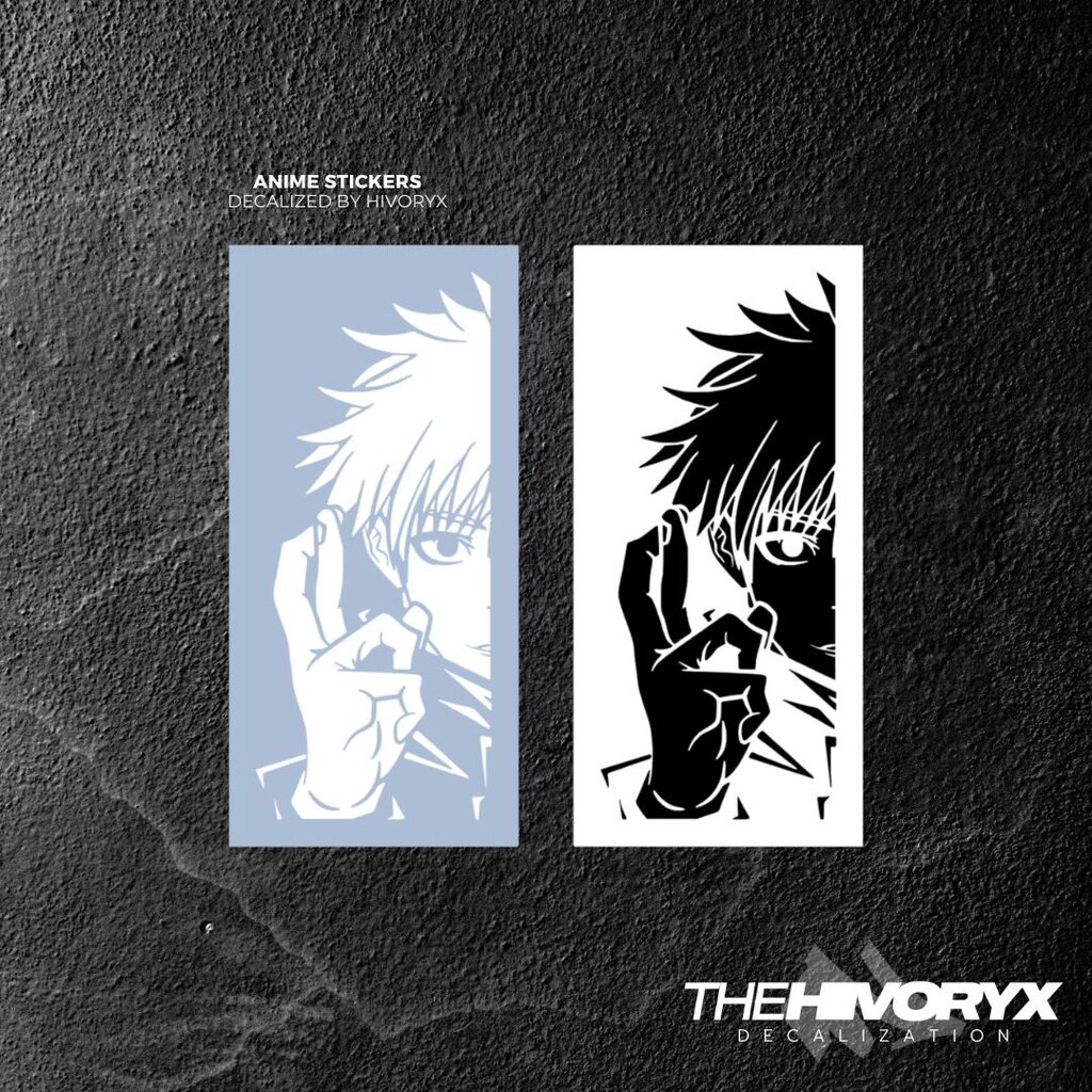 「SATORU GOJO HALF FACE INFINITE VOID HAND SIGN | JUJUTSU KAISEN」ANIME ...