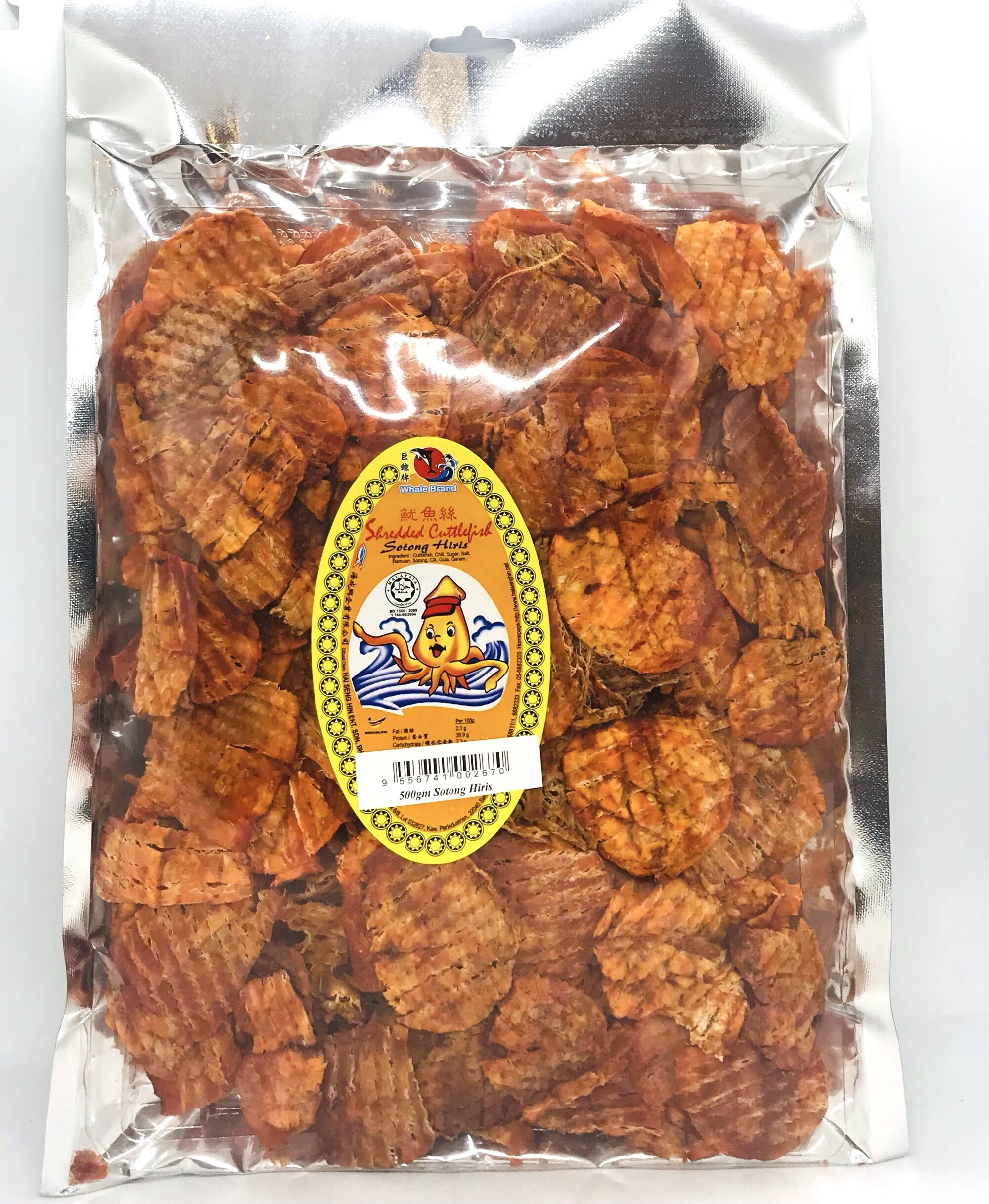 Shredded Cuttlefish 烘魷魚絲 500g | Lazada