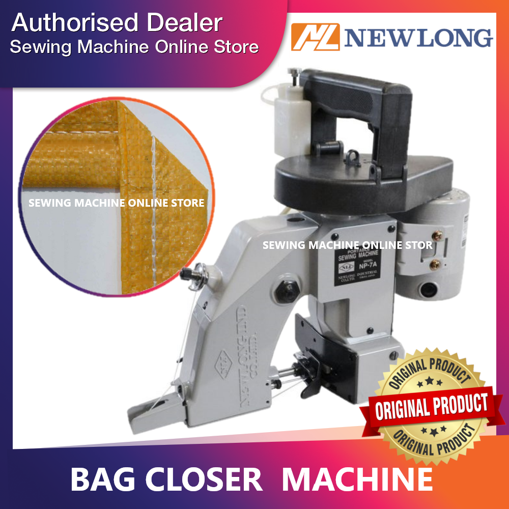 🔥READY STOCK🔥 Newlong NP-7A Bag Closer Machine / Mesin Jahit Guni ...