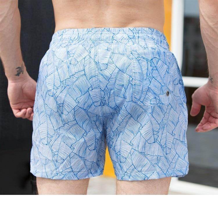 Beach shorts fashion Untra-thin Boardshorts Men Board Swim Shorts Semi ...