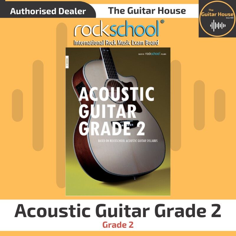 Rockschool Acoustic Guitar Grade 2 Lesson Book | Lazada