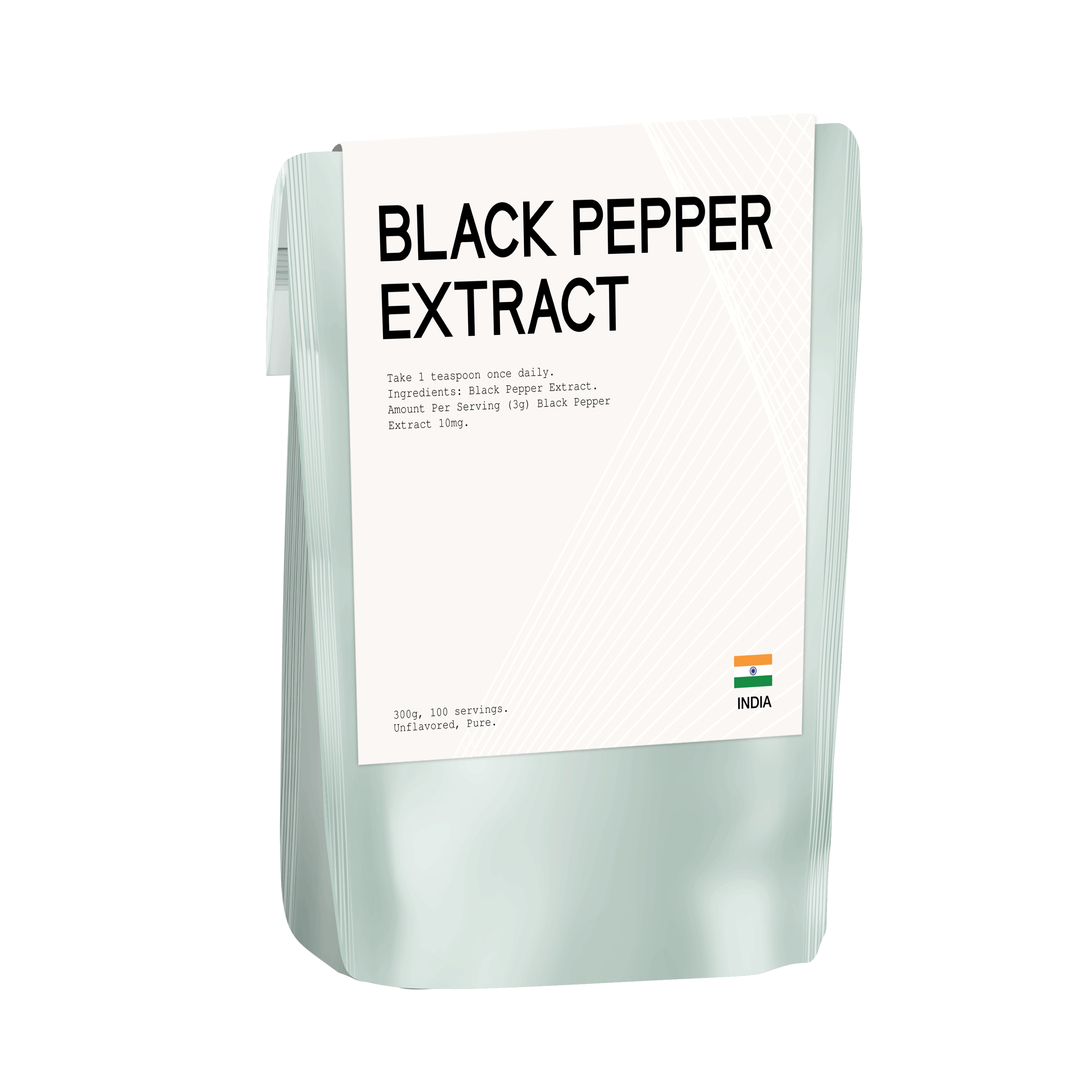 Nourished Black Pepper Extract 10mg 300g 100 servings (India) | Lazada