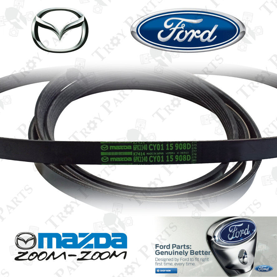 Original Ford Mazda Aircond Alternator Fan Belt CY01-15-908D for Mazda ...