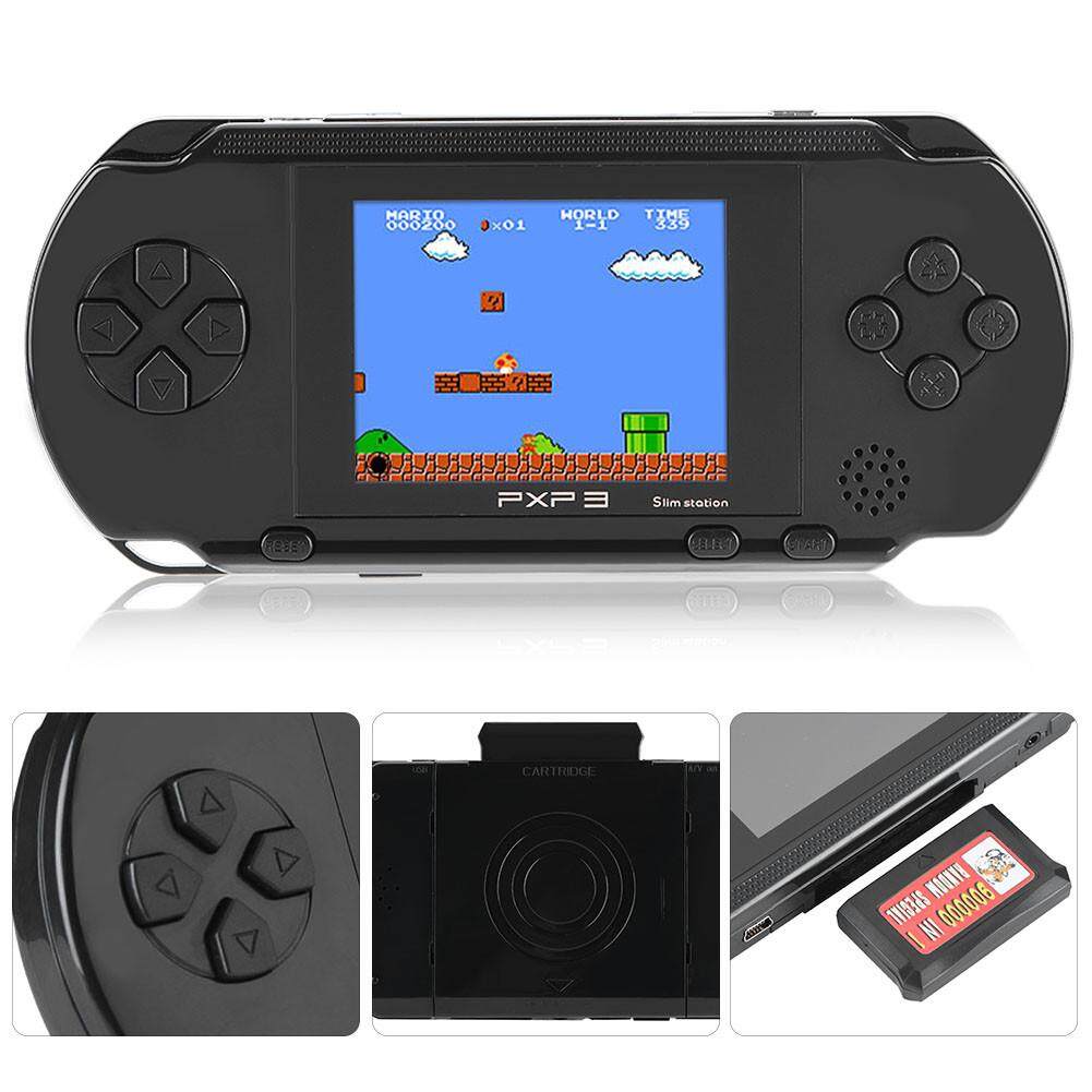 【ลดราคา】PXP3 Slim Station portable game console 16 บิตแบบพกพาเกมแบบพกพา ...
