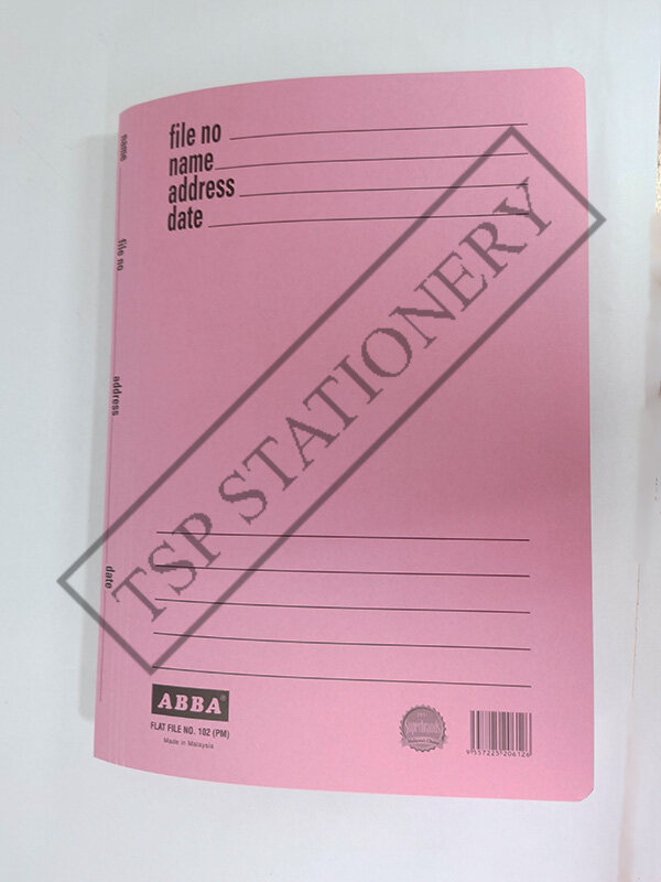 ABBA 102PM Manila Flat Fastener File (Thick Paper) (102PPM) | Lazada