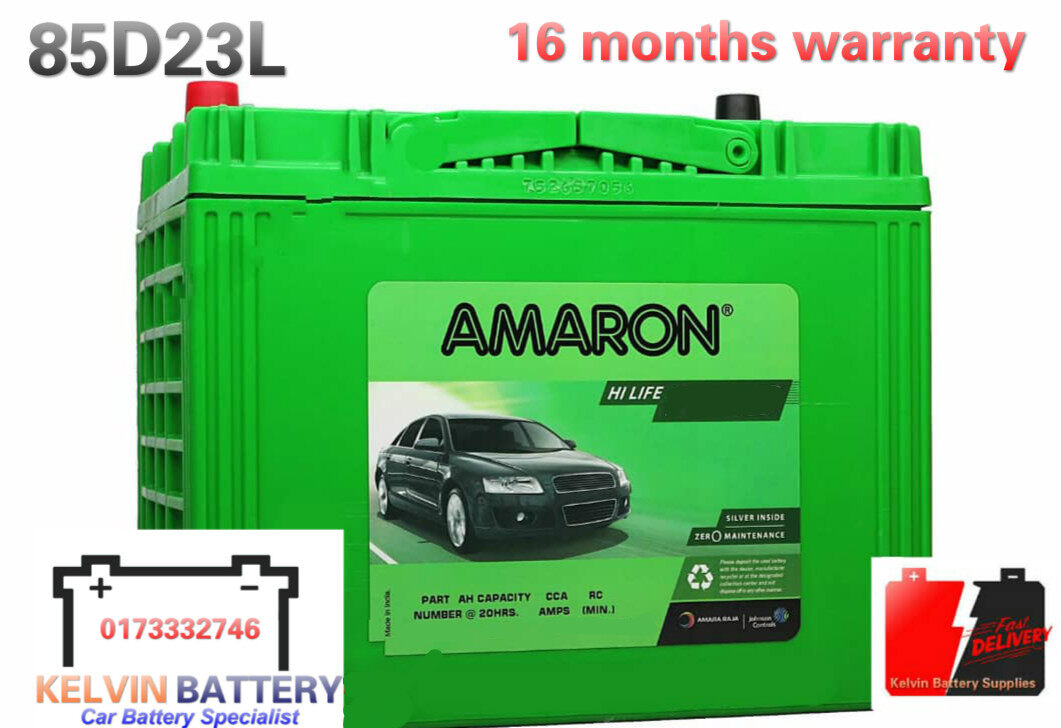 AMARON HI LIFE BATTERY 85D23L.16 month warranty | Lazada
