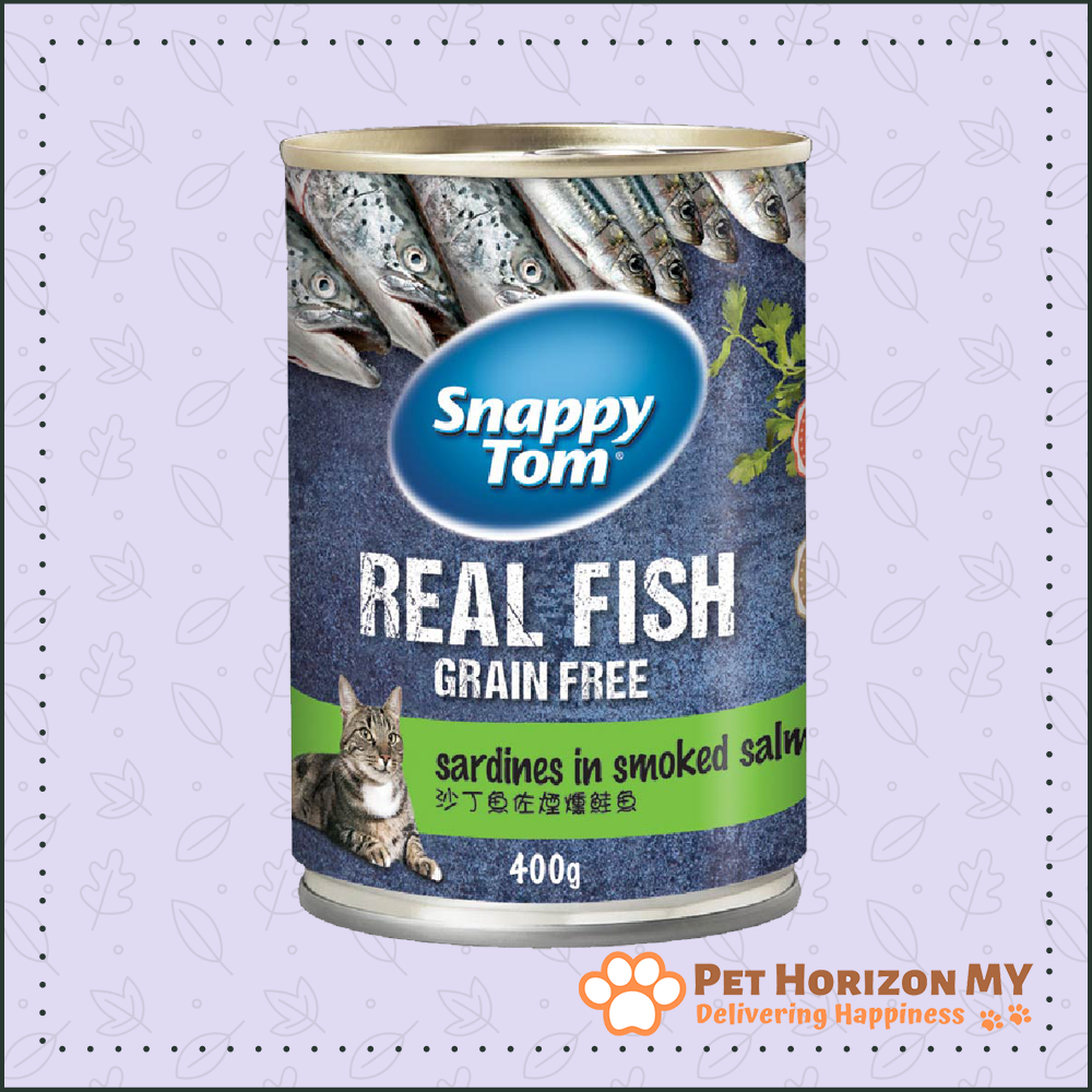 [12Units] Snappy Tom Canned Cat Food 400g x 12Units | Lazada