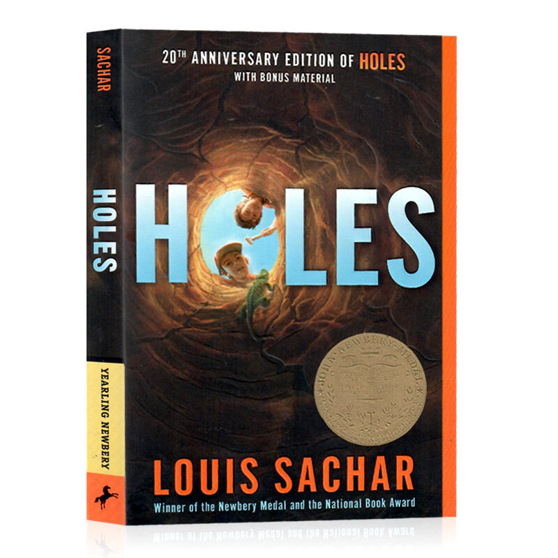 Holes original English Newbury award novel hole Louis Sachar children's ...