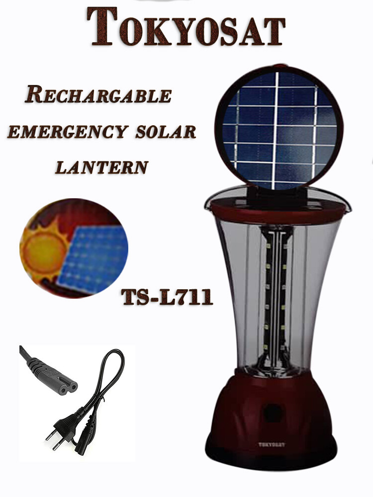 Tokyosat Rechargeable Emergency Solar Lantern TS-L711 Lighting lump ...
