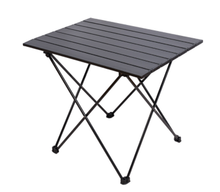 Folding Camping Table Portable Side Table Aluminum Collapsible ...