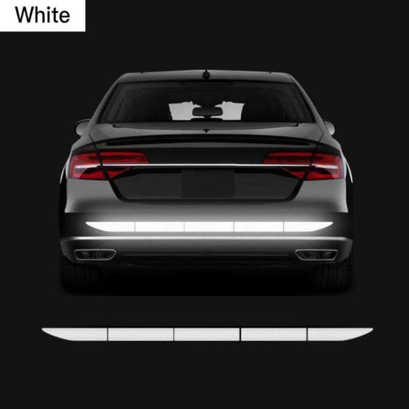 5Pcs/set Car Reflective Stickers Rear Trunk Reflector Car Driving ...