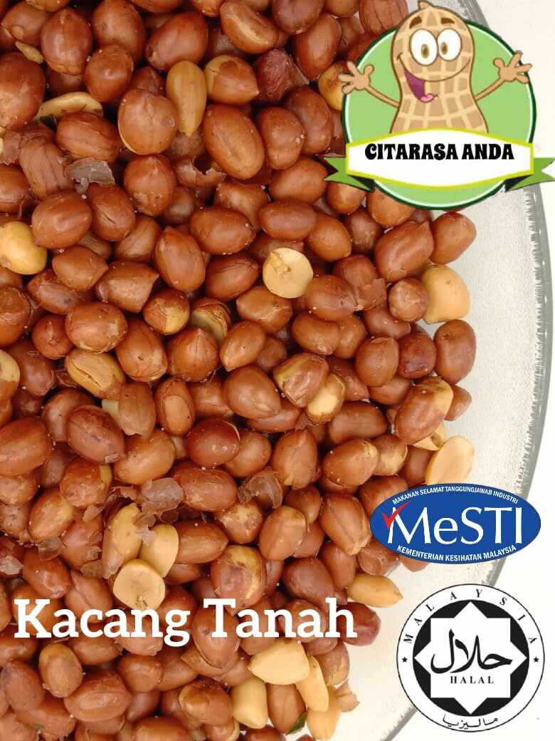 KACANG TANAH (MASIN) "C.I KACANG & KEREPEK" 400g | Lazada