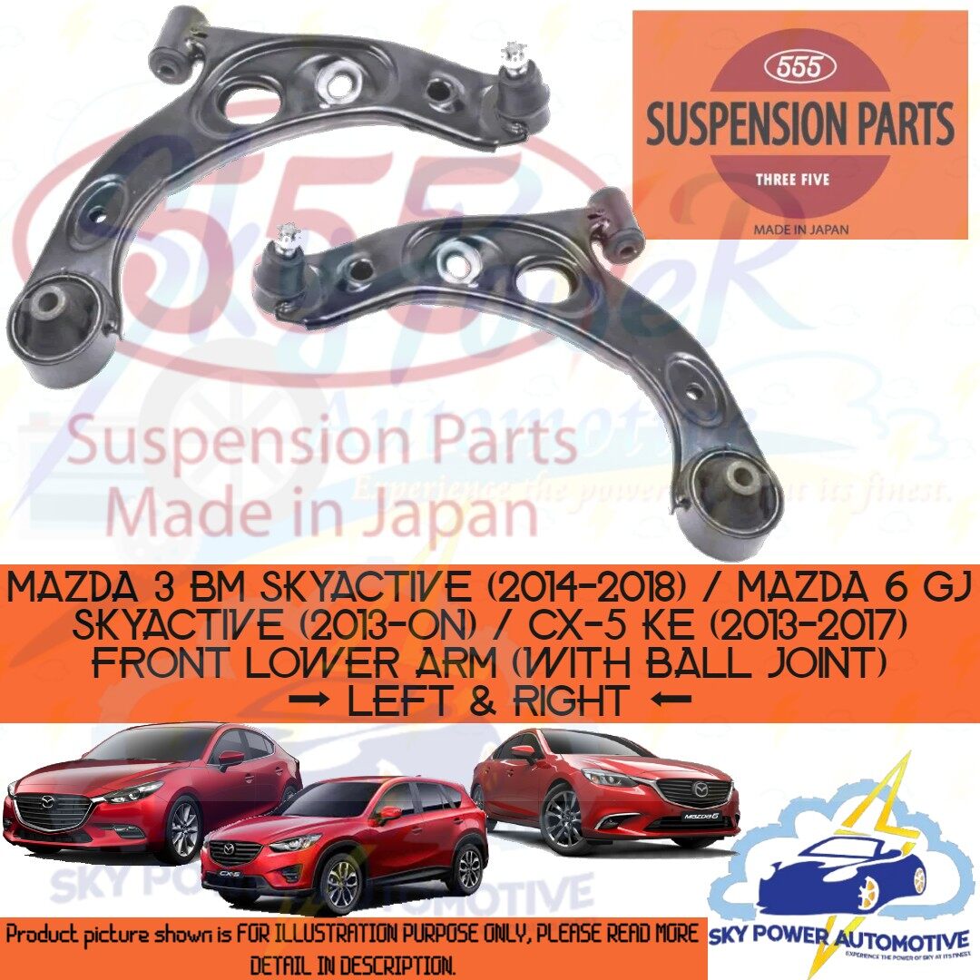 MAZDA 3 BM / MAZDA 6 GJ SKYACTIVE / CX-5 CX5 KE (2013-2017) 555 BRAND ...