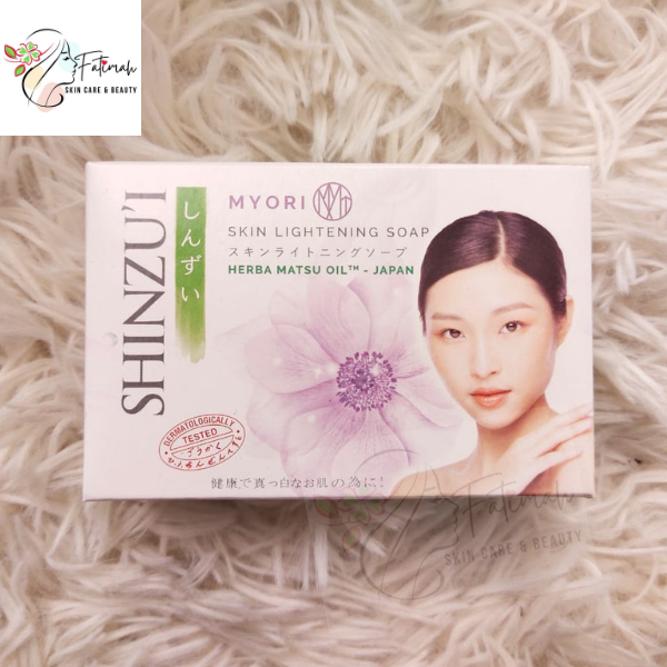 SHINZU'I Skin Lightening Soap with Herba Matsu Oil / 新の漂白美容香皂 | Lazada