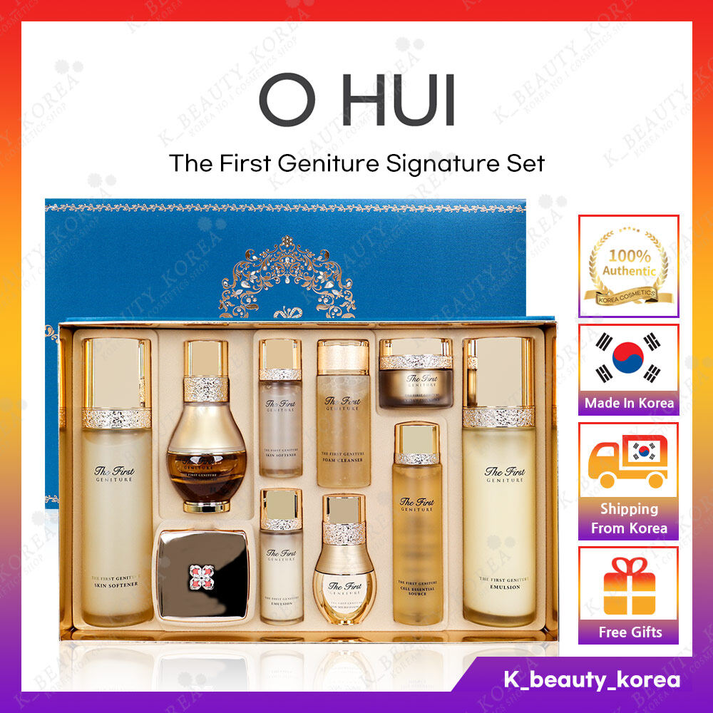 [OHUI] The First Geniture Signature Set [Skin Softener + Emulsion ...