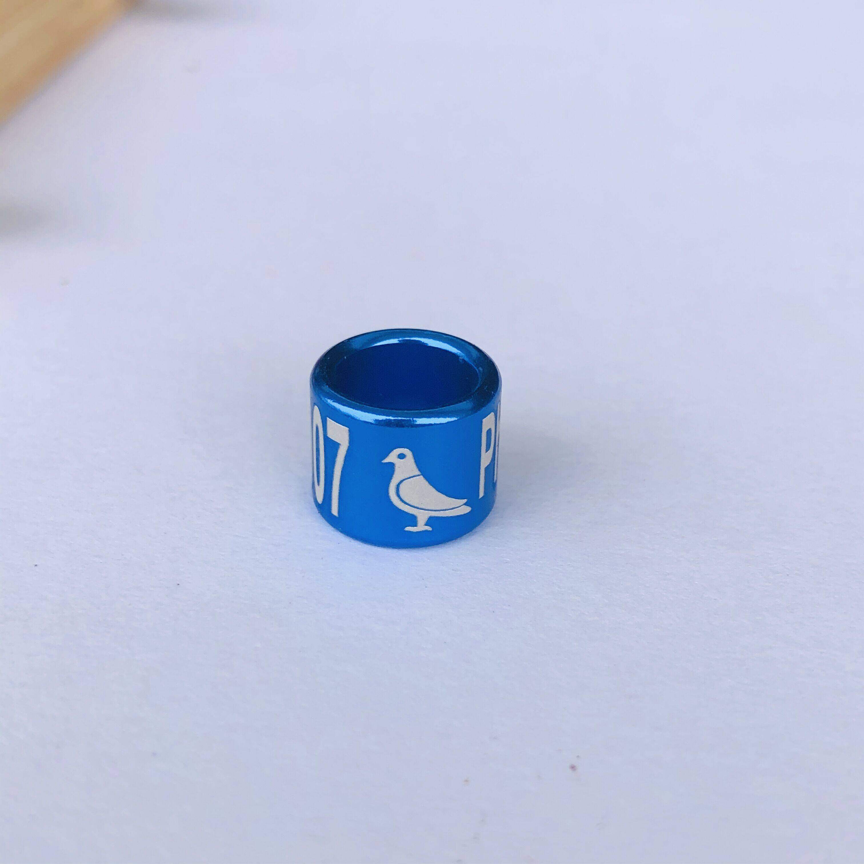 PHA ring 2023 2022 Pigeon ring Blue Aluminium Bird Dove Racing Pigeon ...