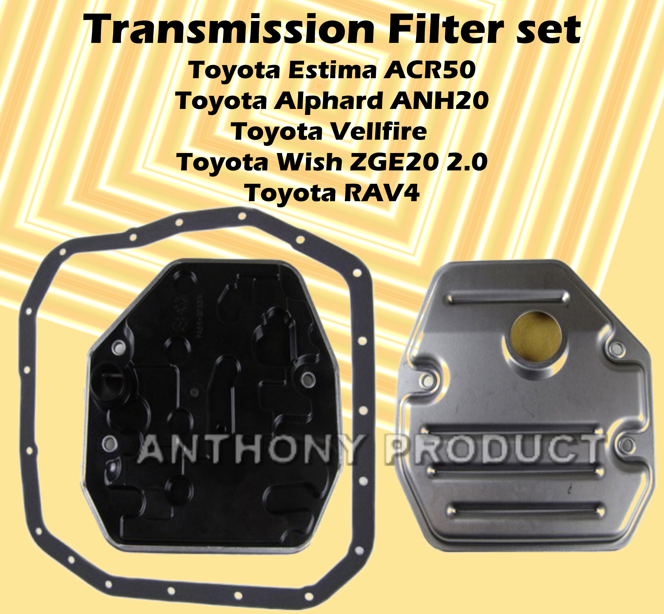 Toyota Alphard ACR50, Wish, RAV4 Transmission Filter ATF | Lazada