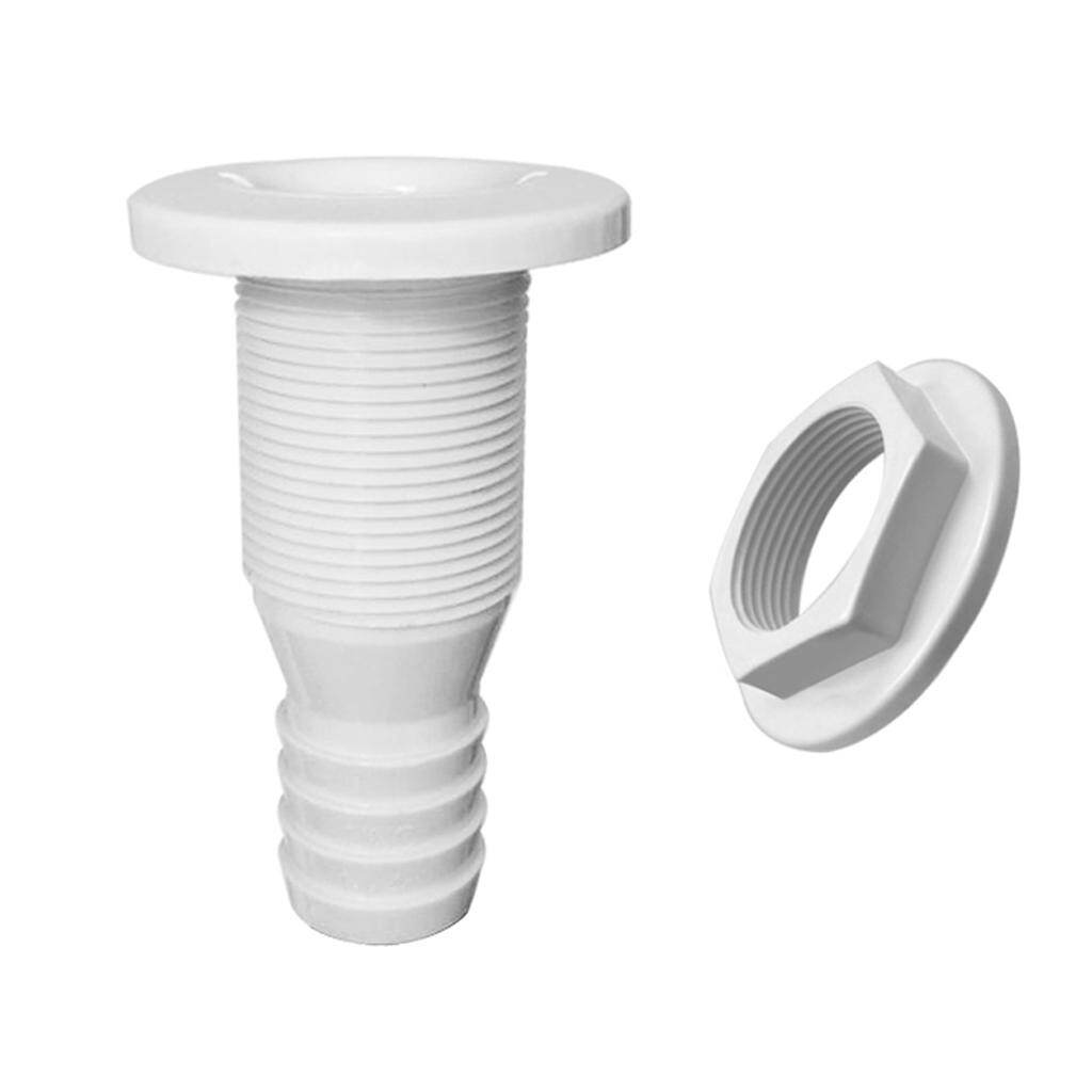 Daywolf 2pcs Marine Boat Thru Hull Fittings/Drain Plug for Hose (3/4 ...