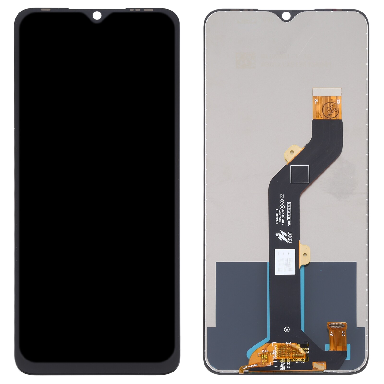 หน้าจอ LCD และ Digitizer Full Assembly สำหรับ Tecno Spark Power 2 LC8 ...